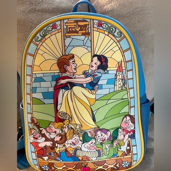 Loungefly | Bags | Snow White The 7 Dwarfs Mini Backpack | Poshmark